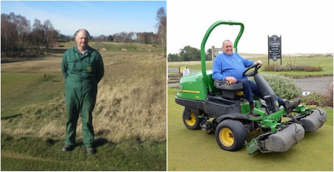 Greenkeeping duo to retire after almost 100 years' service