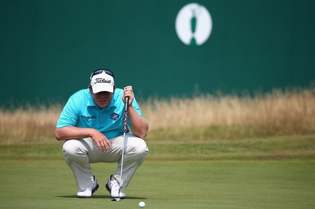 George Coetzee moves into contention