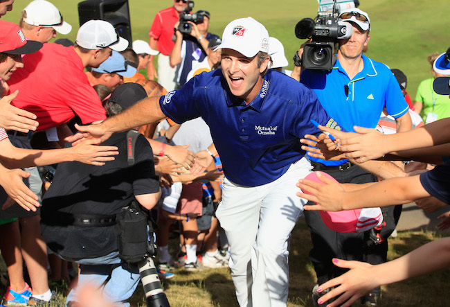 Kevin Streelman finds the zone