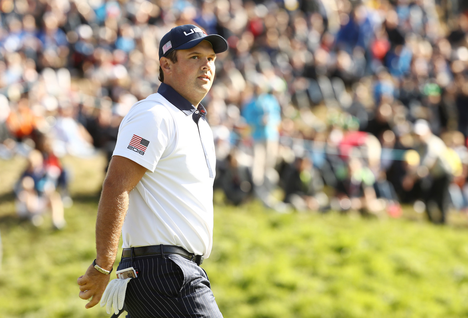 Did Davis Love III just have a pop at Patrick Reed?