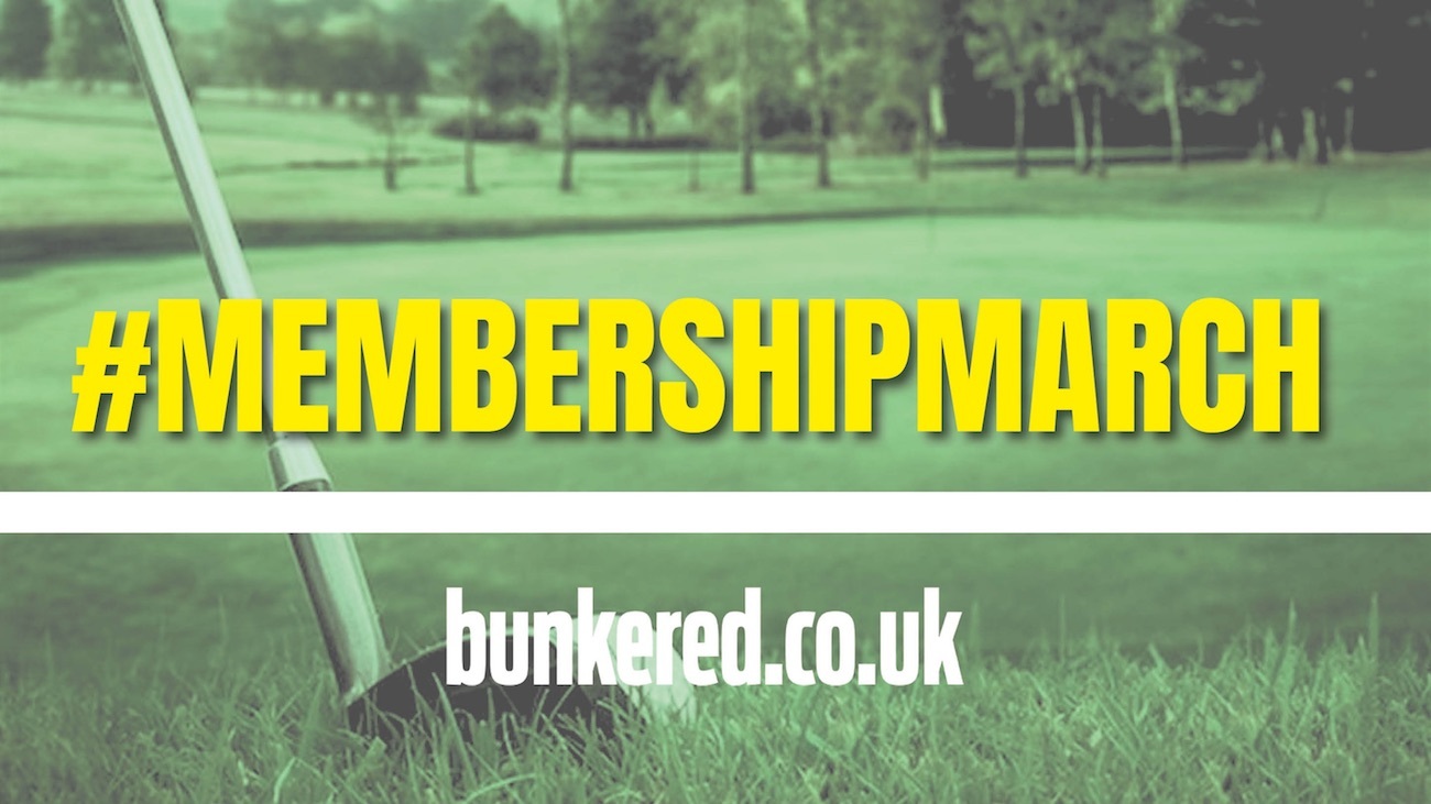 #MembershipMarch - Our golf club membership drive is back!
