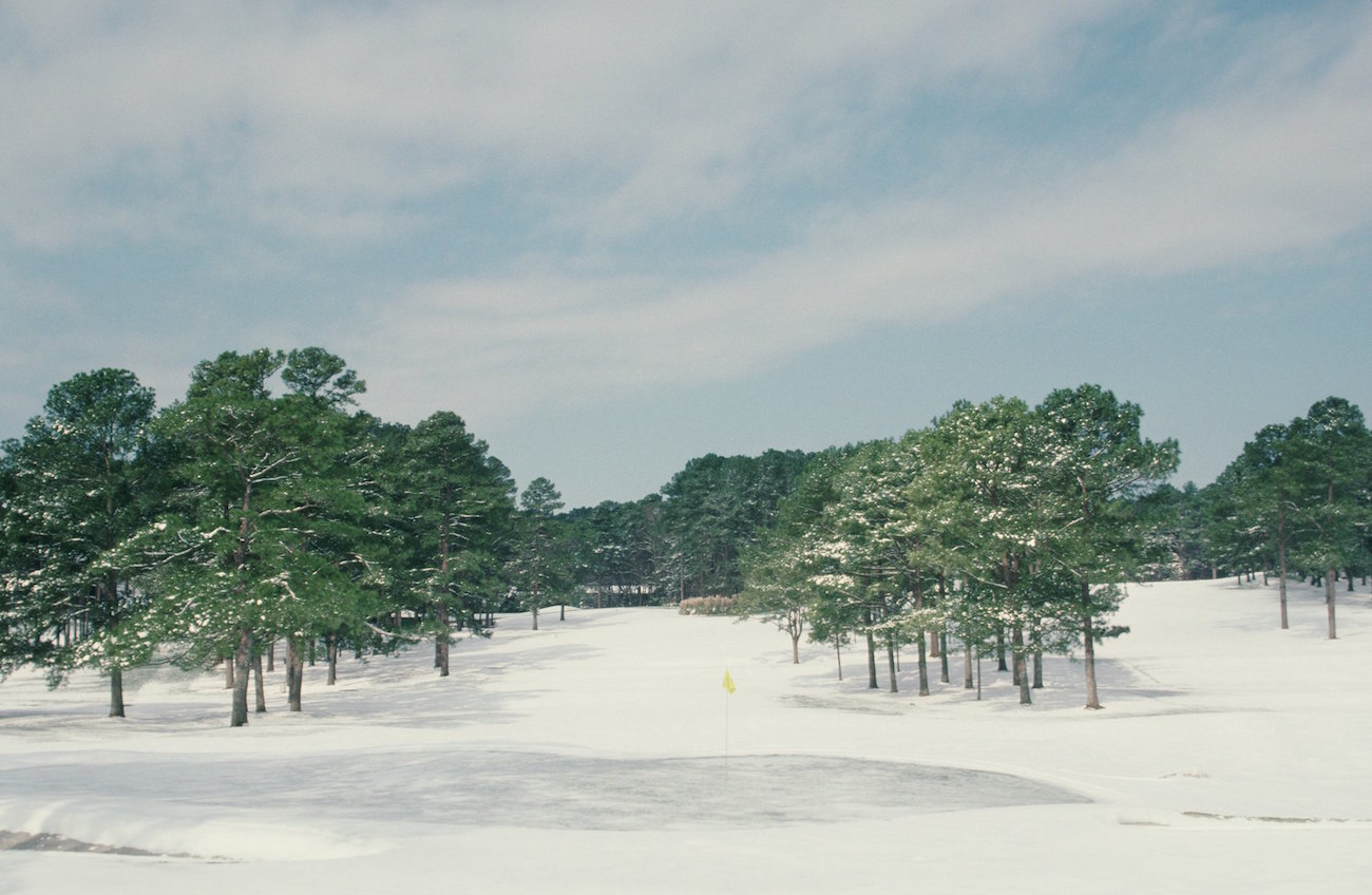 The Masters: Stunning pics emerge of snow-covered Augusta