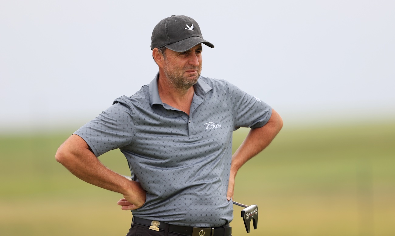 US Open: Richard Bland shares lead at halfway stage
