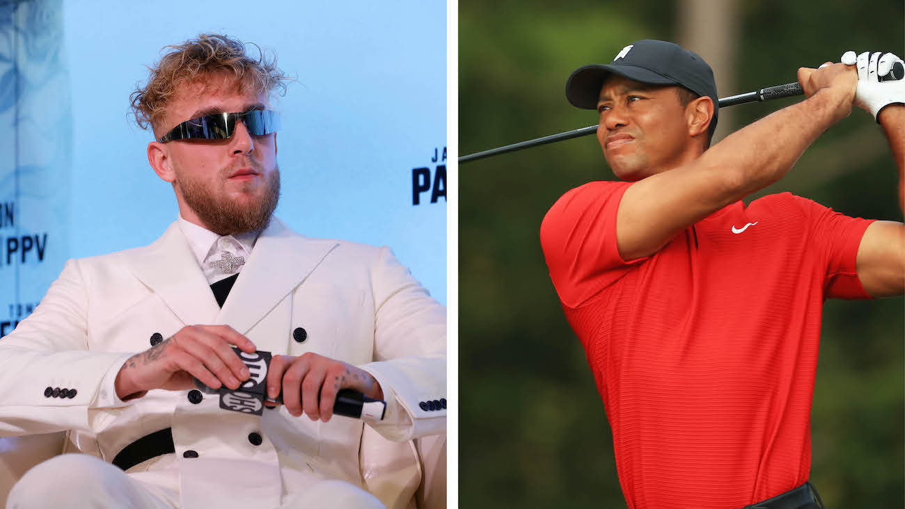 Jake Paul challenges Tiger Woods to a FIGHT