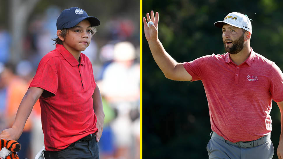 Jon Rahm tips Charlie Woods to make it onto PGA Tour
