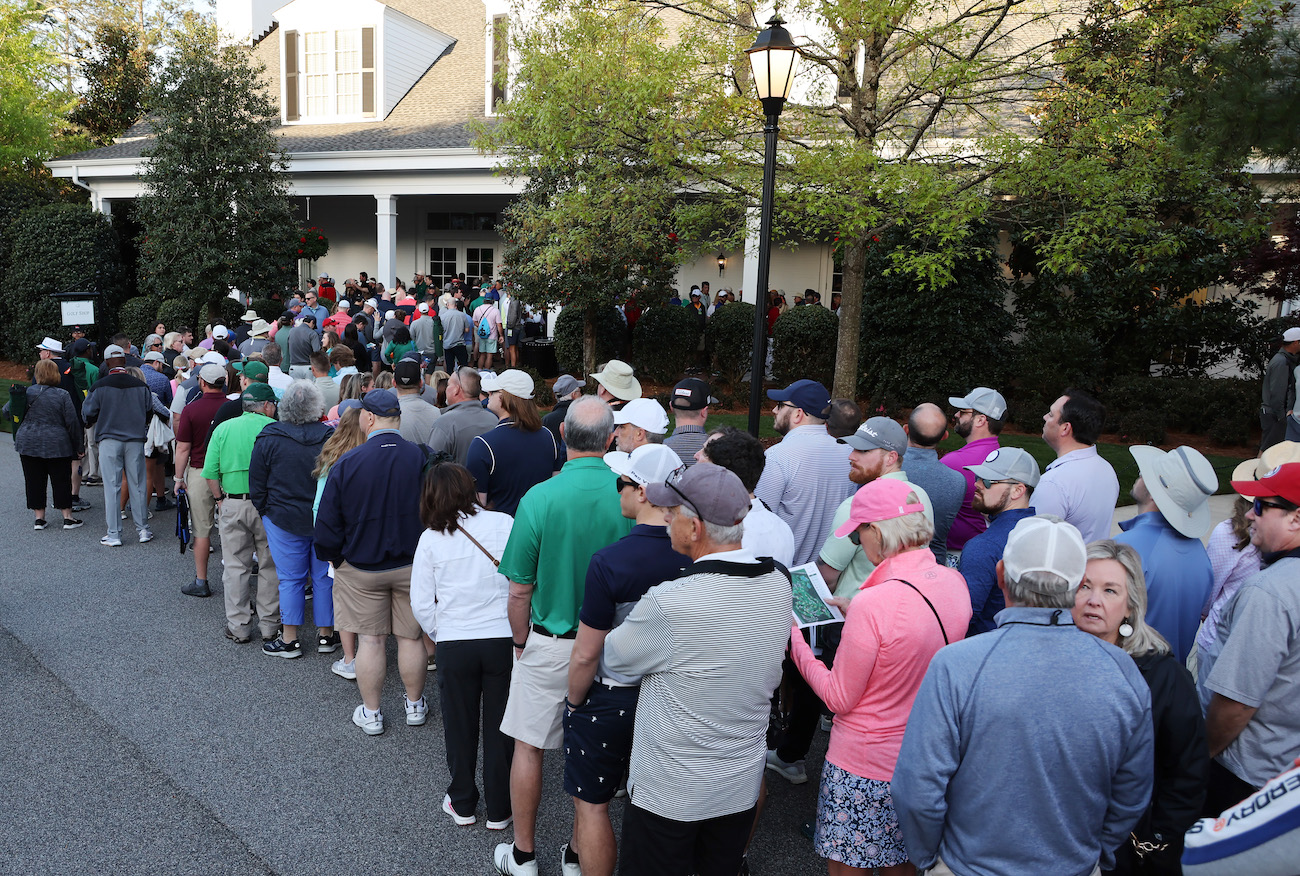 Roll up, roll up! Inside the curious chaos of the Masters Golf Shop ...