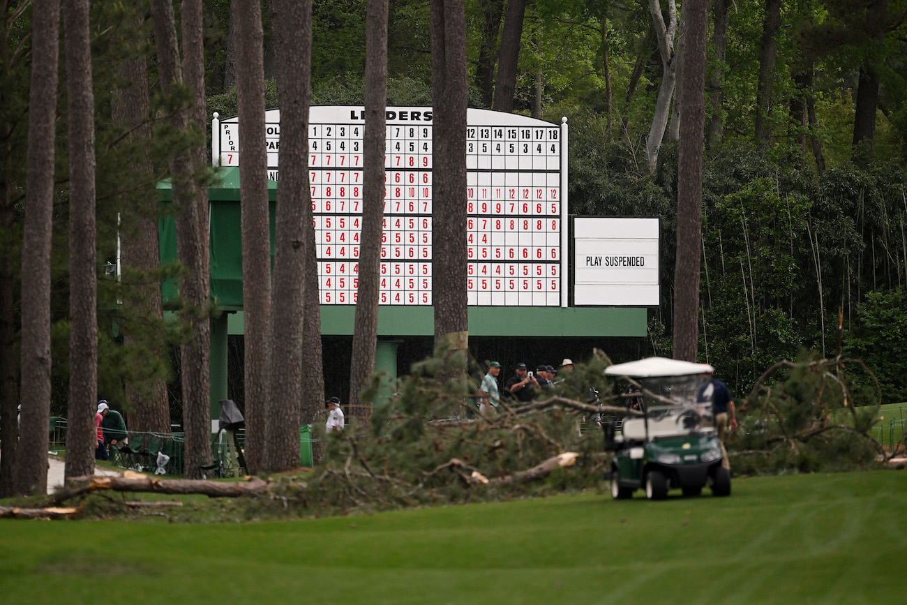 The Masters: Trees fall near patrons at Augusta National | bunkered.co.uk