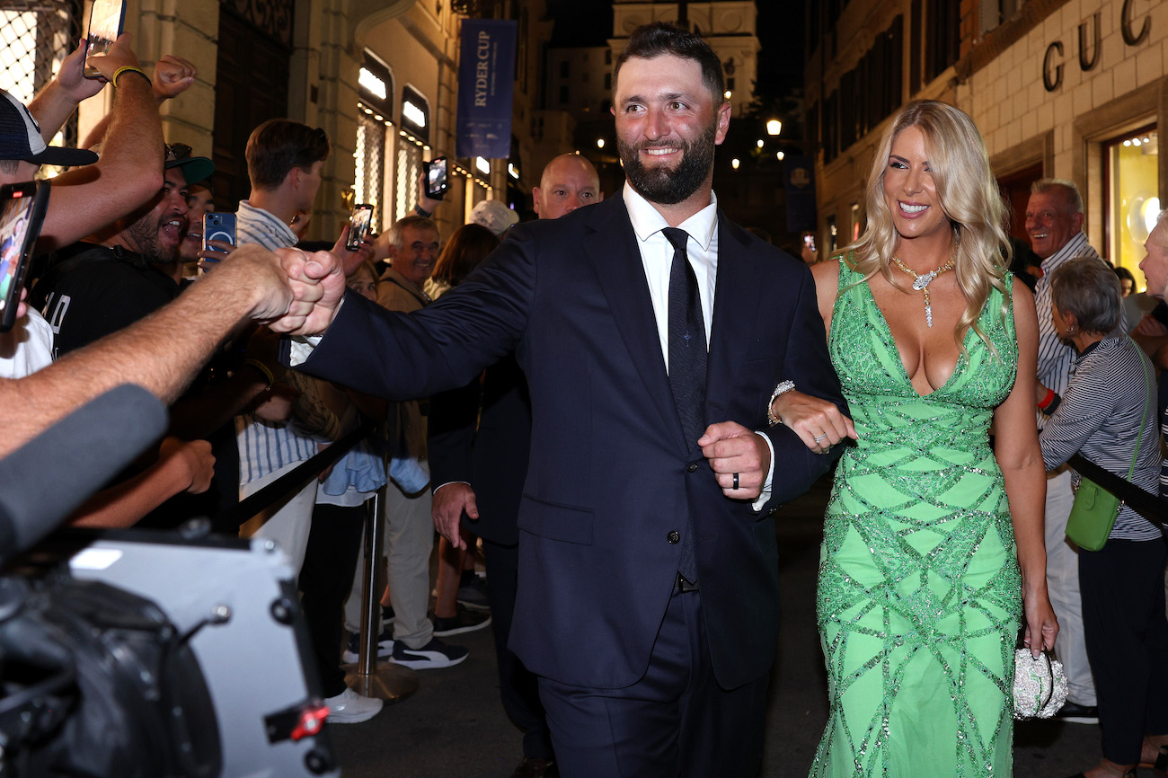 Photos: Ryder Cup stars (and wives) take to streets of Rome | bunkered ...