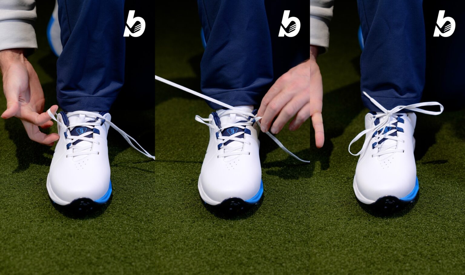 How to tie your golf shoe laces: Why you've been doing it wrong!