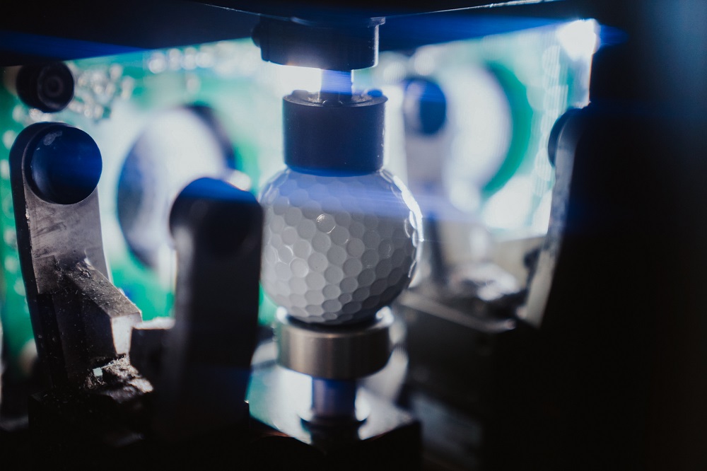How is a golf ball made? We visit the TaylorMade golf ball factory