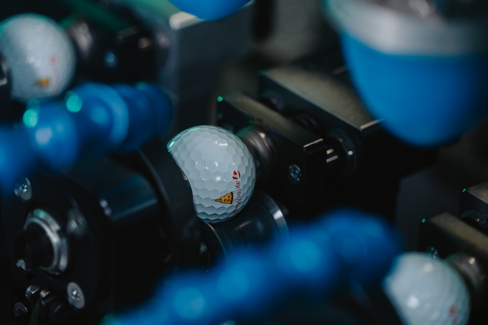 How is a golf ball made? We visit the TaylorMade golf ball factory