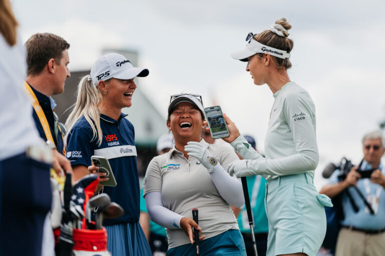 Charley Hull spotted ripping cigarette whilst signing autographs ...