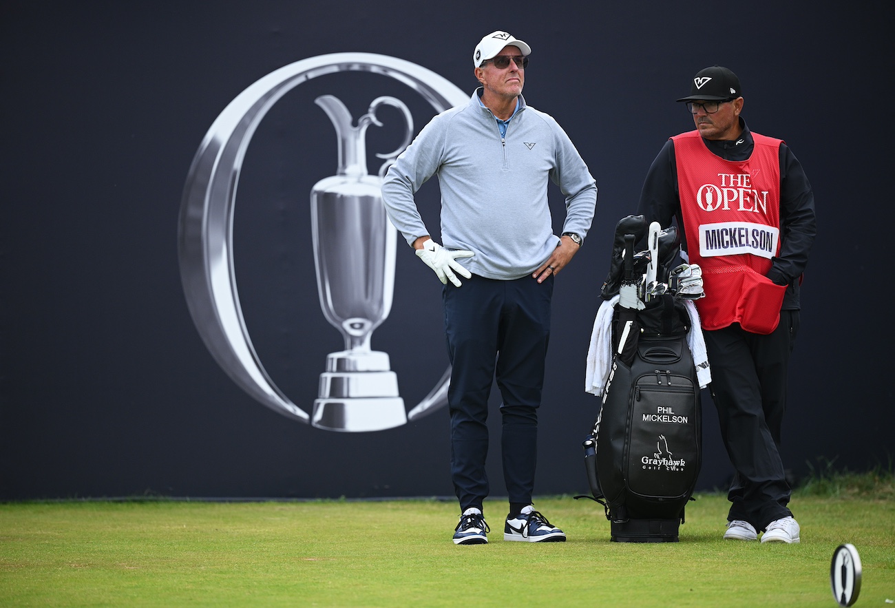 The curious case of Phil Mickelson at The Open
