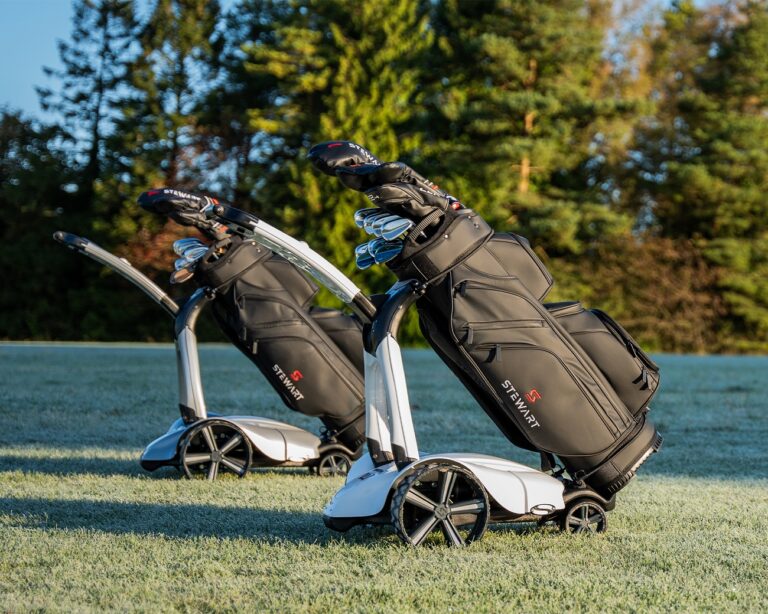 Stewart Golf: Go hands-free with the V10 Remote electric trolley