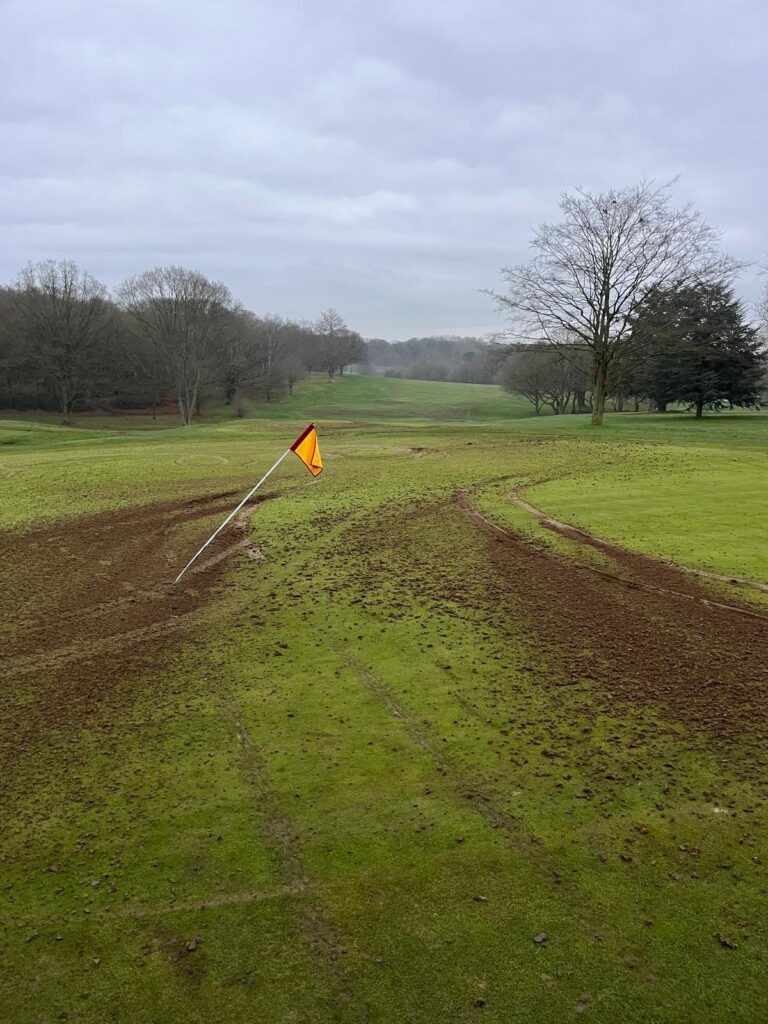 Golf course ripped apart by ‘mindless’ vandals