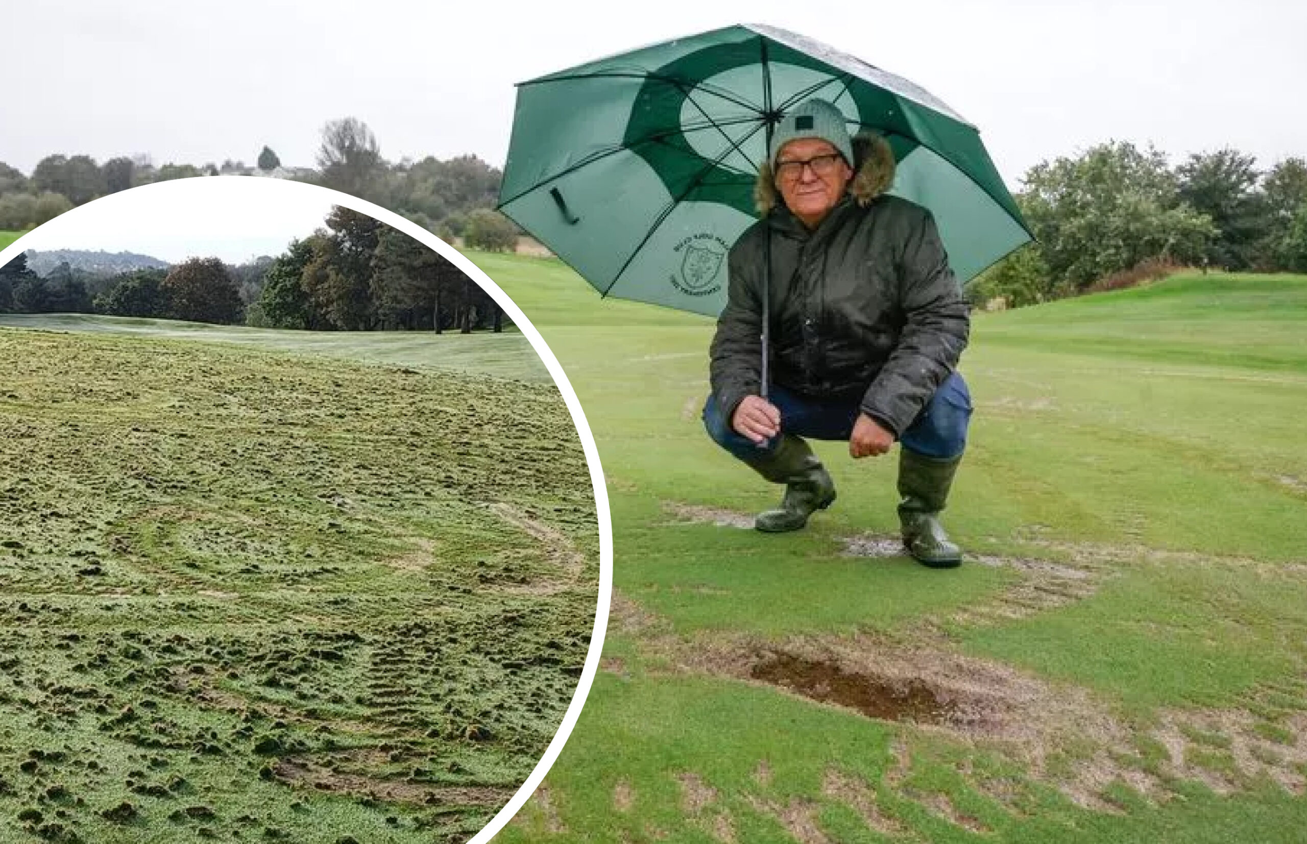 Police seize off-road bikes wrecking popular golf course