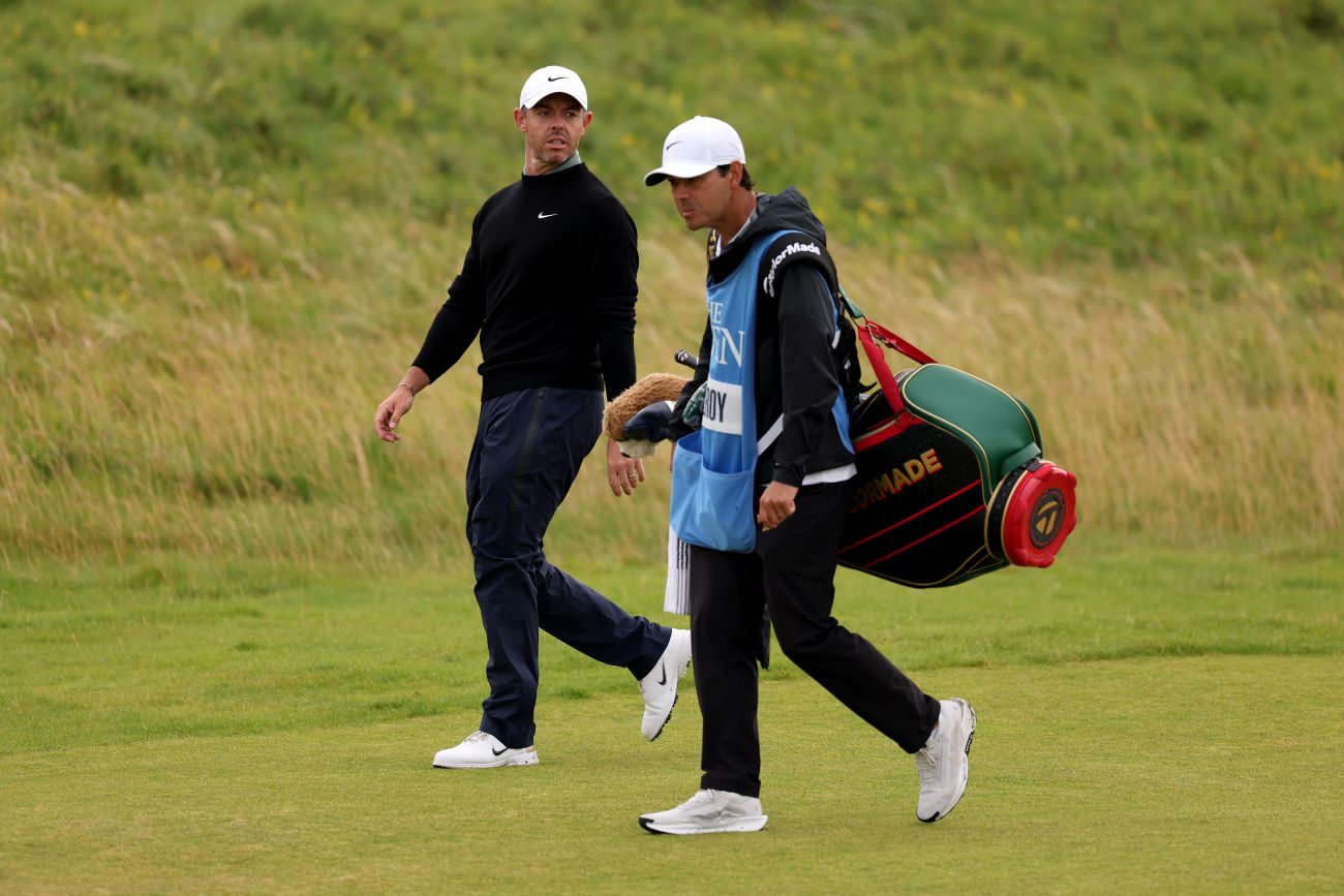 Who is Rory McIlroy's caddie? Meet Harry Diamond.