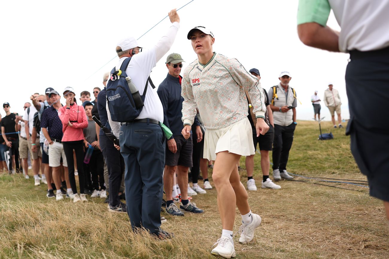 Charley Hull reveals freak injury after car park incident