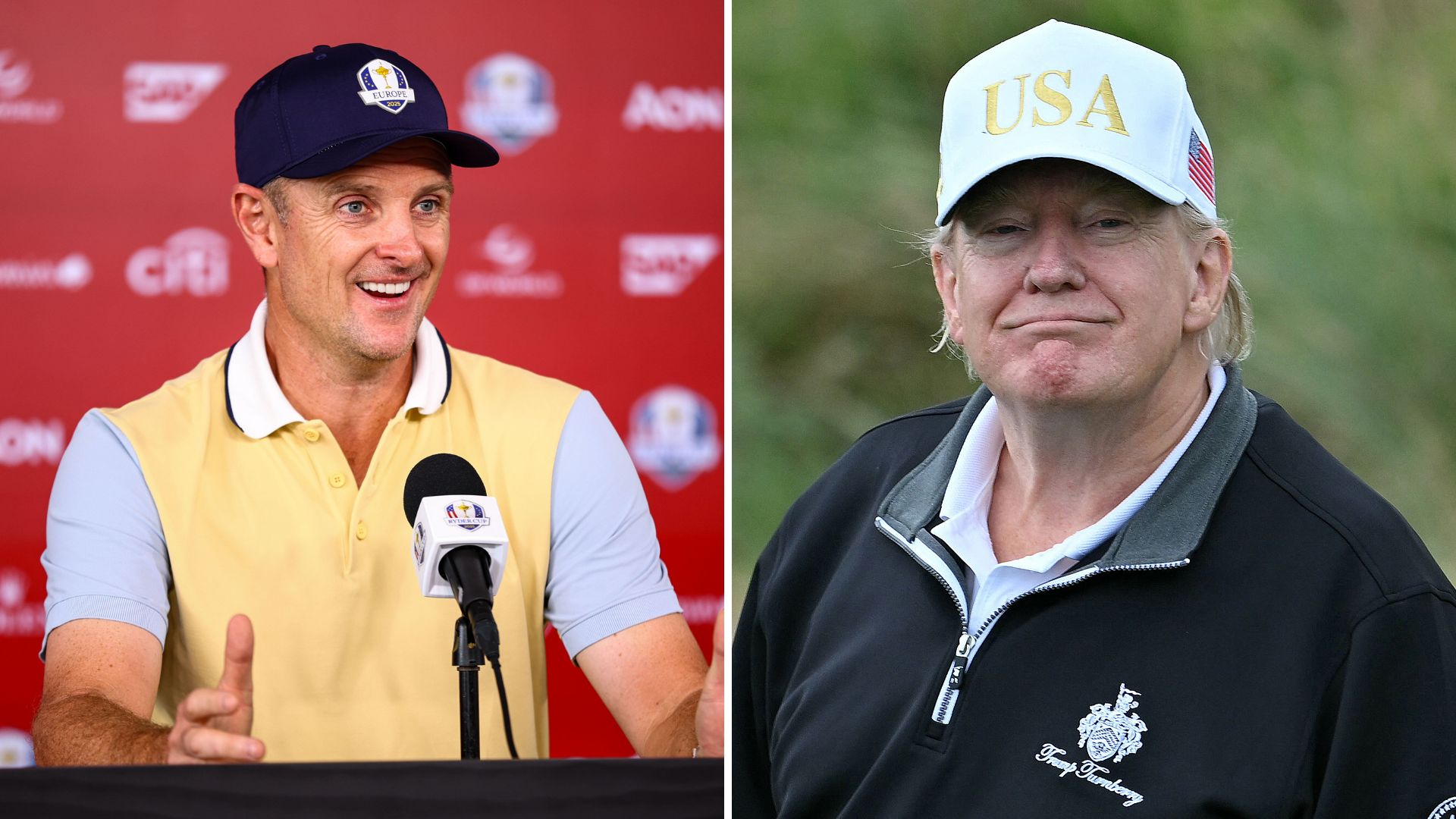 Justin Rose speaks out on Donald Trump's Ryder Cup plans