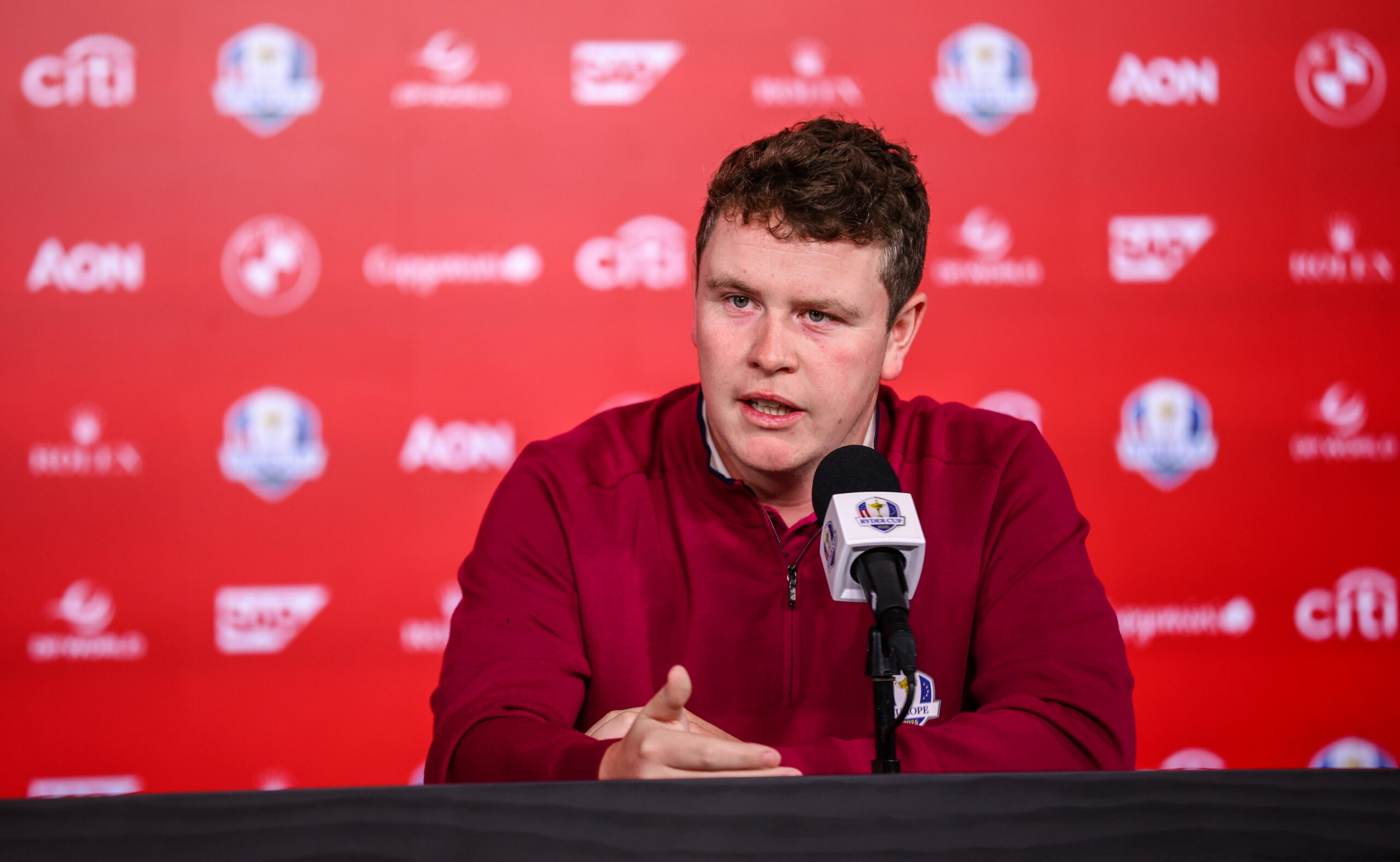 Ryder Cup: Robert MacIntyre reacts to Donald Trump arrival