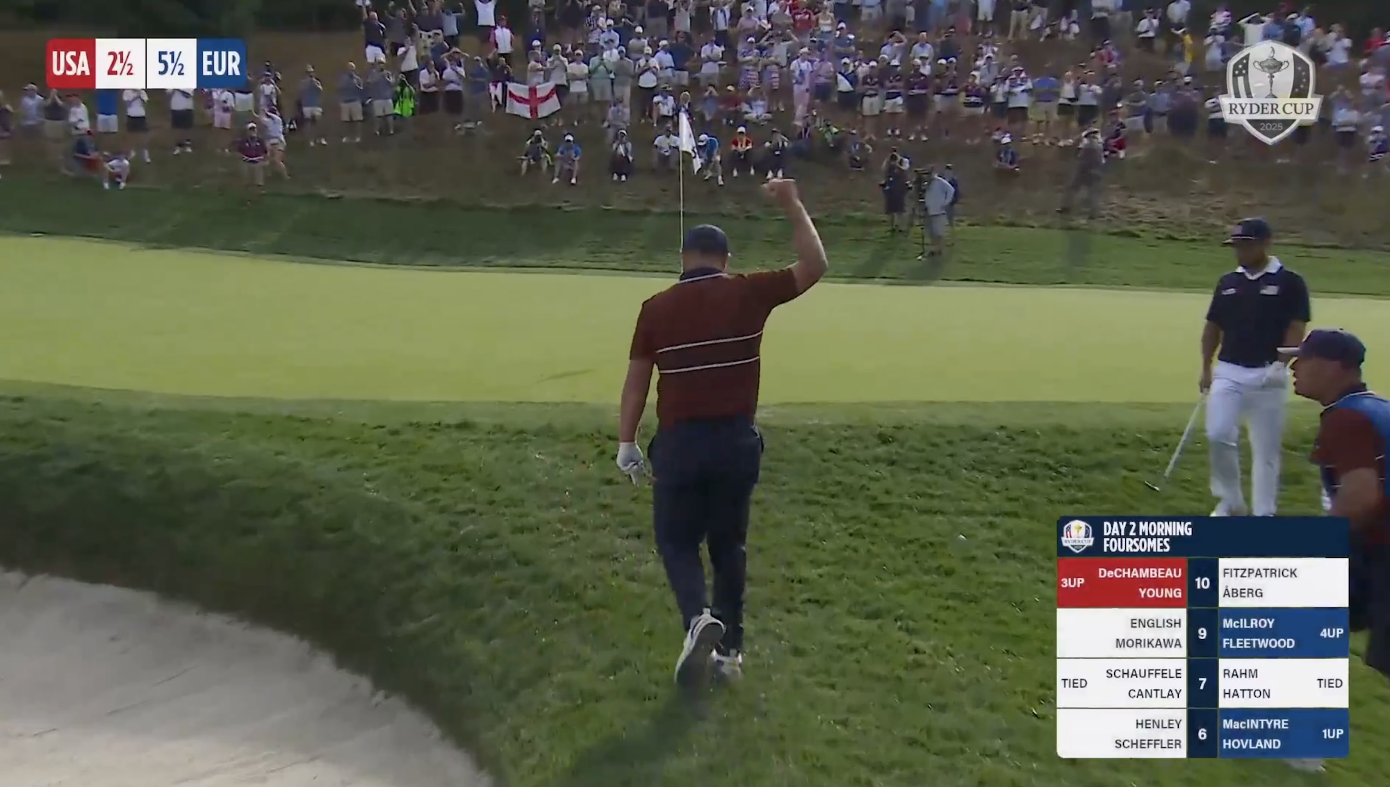 Watch: Jon Rahm produces 'shot of the year' at Ryder Cup | bunkered.co.uk