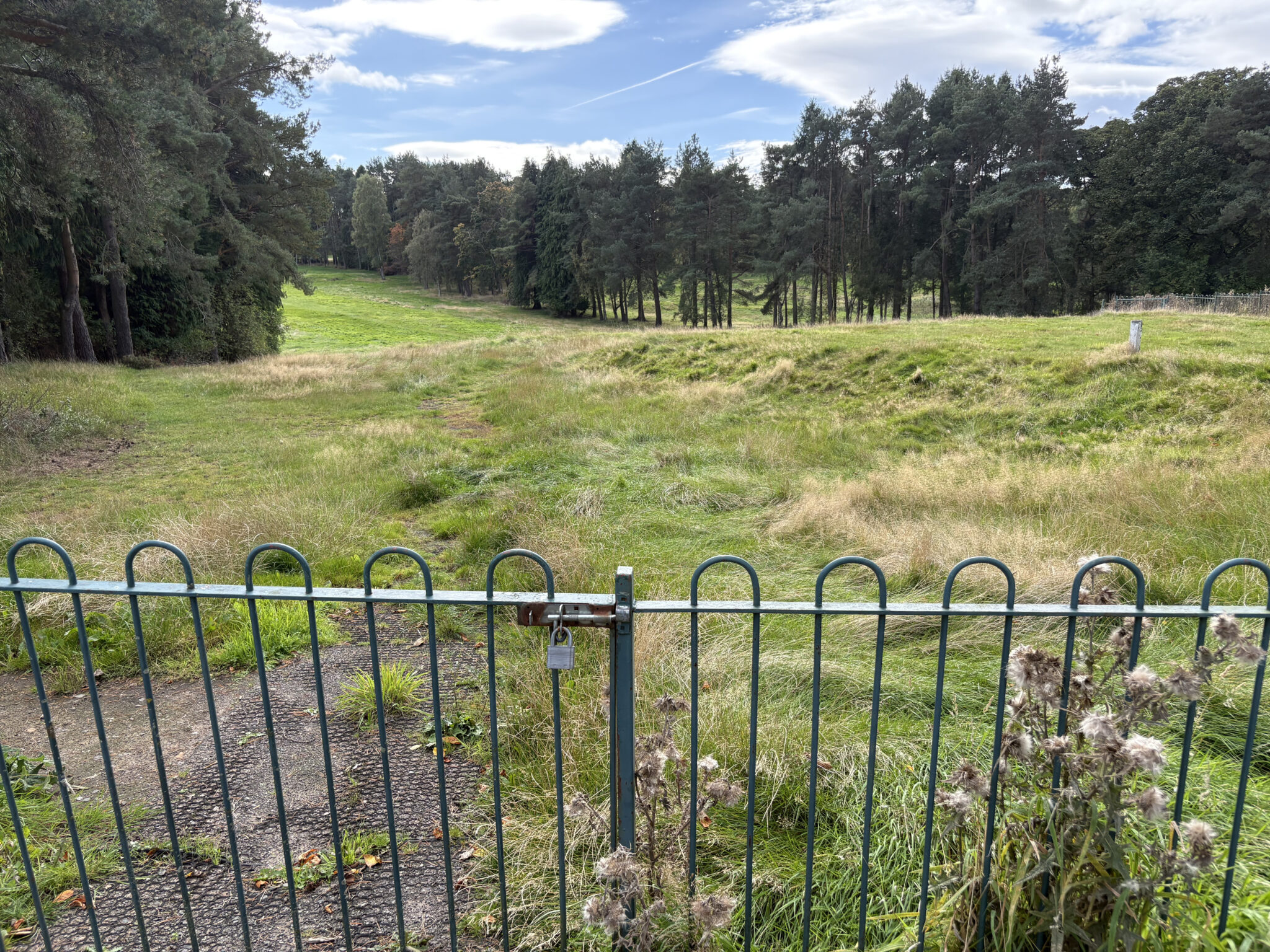 PHOTOS: The shocking state of abandoned Caird Park golf courses