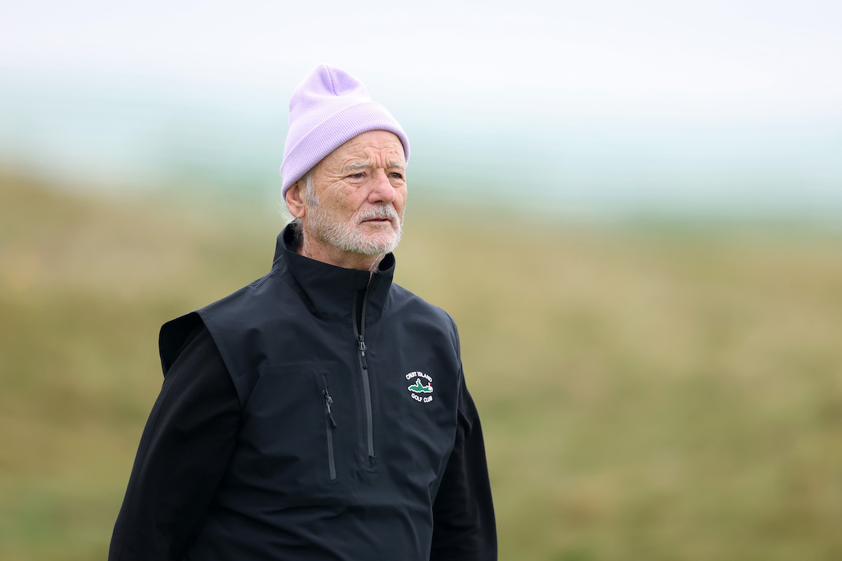 Bill Murray spotted wearing brand-new golf outerwear brand
