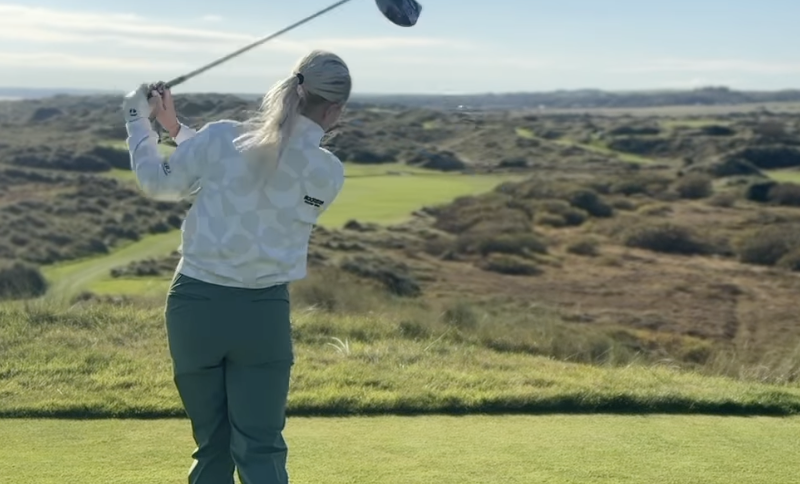 Charley Hull hails ‘breathtaking’ Scottish golf course