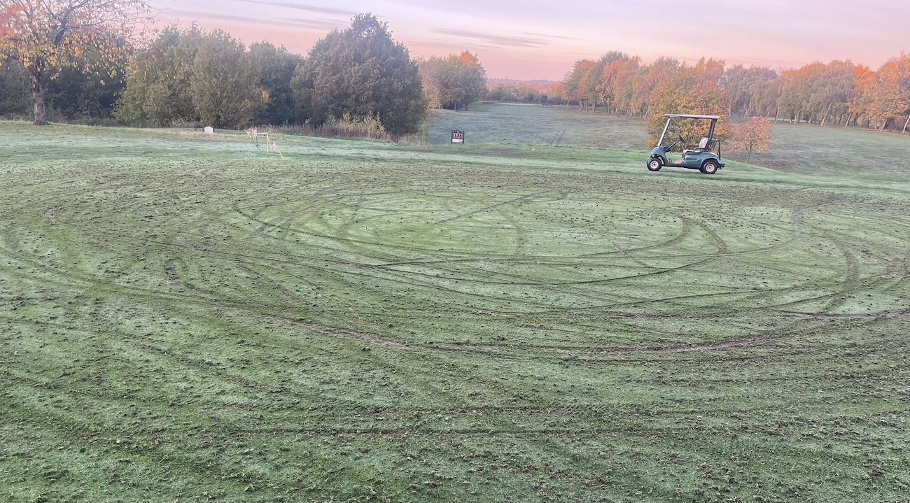 Golf course ‘destroyed’ by bikers forced to use temporary greens
