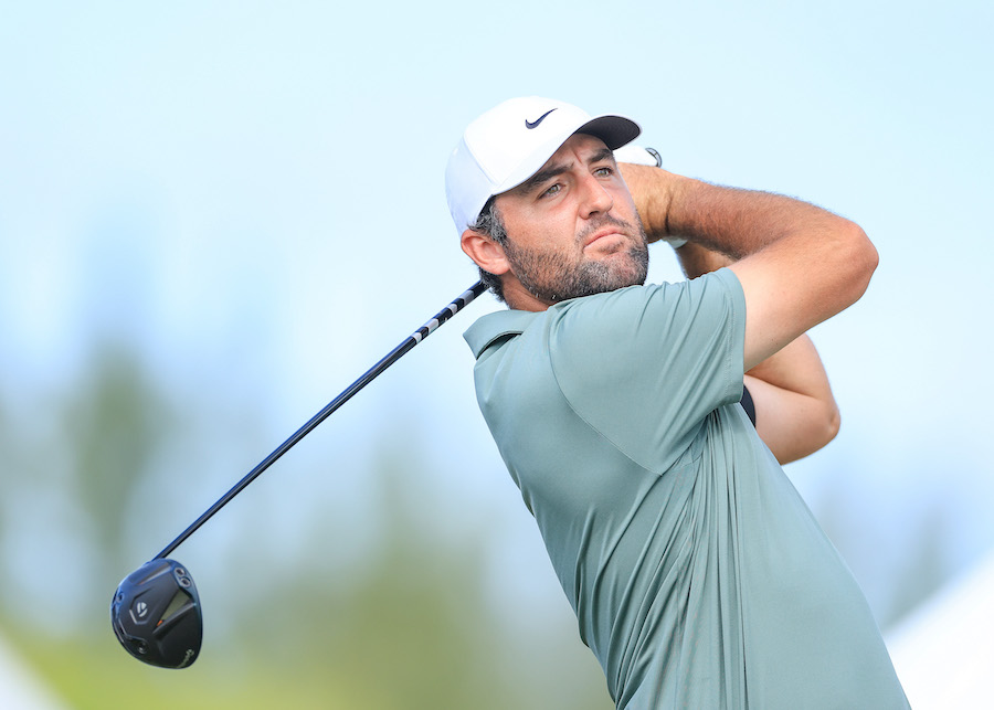 Scottie Scheffler reacts to first round with new TaylorMade driver