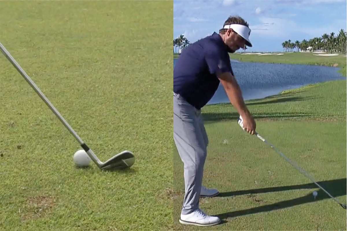 This tour winner has the strangest quirk in his golf swing