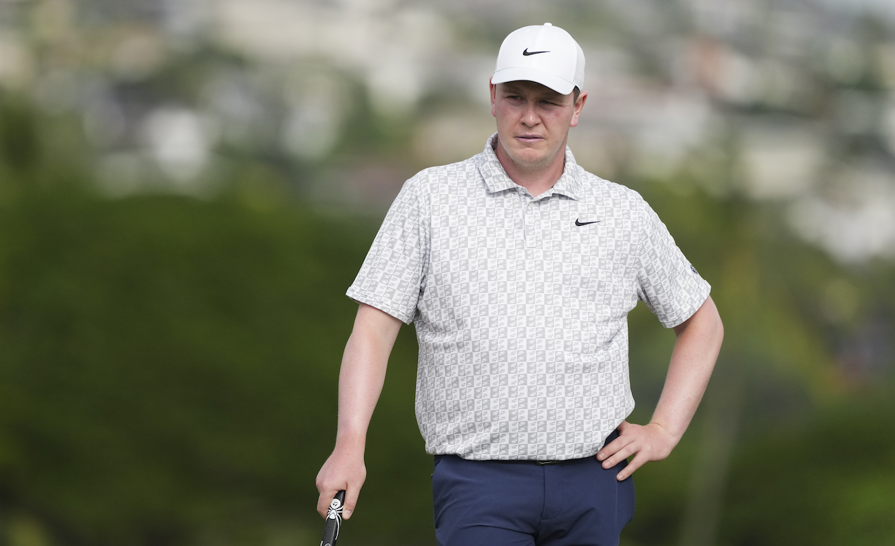 Robert MacIntyre laments ‘attitude’ after snapping putter