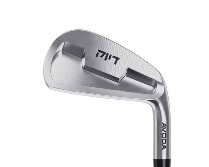 These golf irons have a curved face. Yes, really!