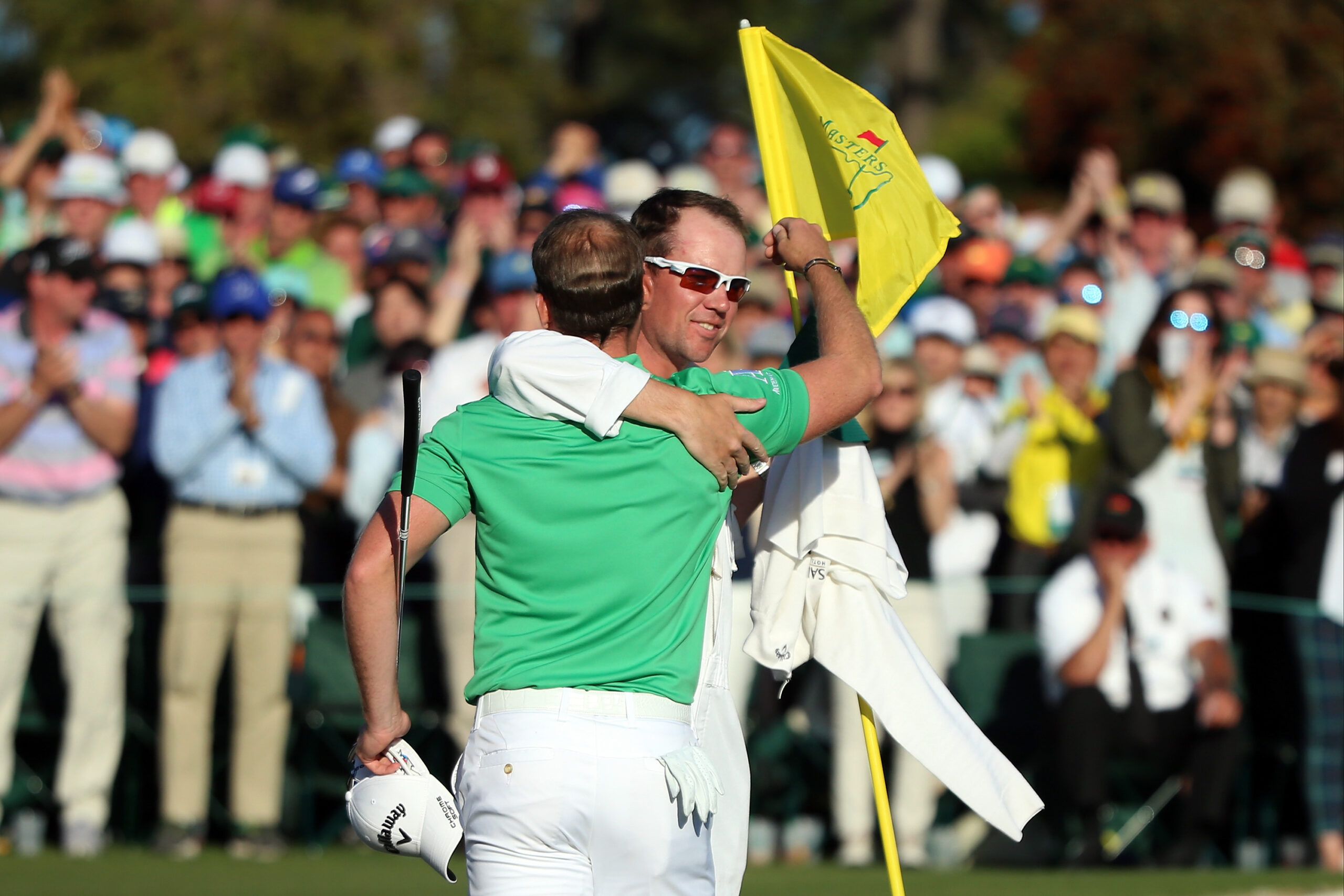 "A bit of a blur" - The inside story of a Masters-winning caddie
