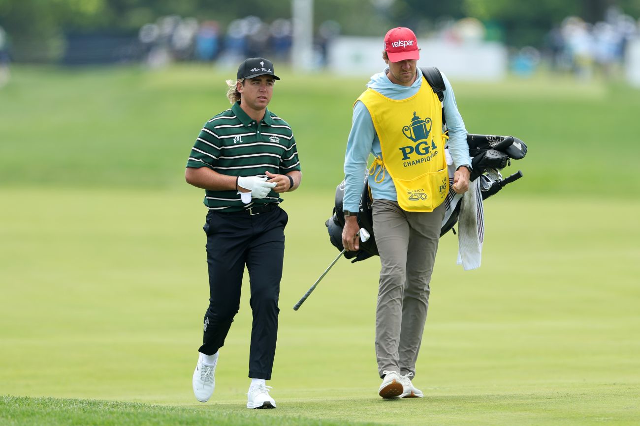 Garrick Higgo splits with caddie after PGA Championship